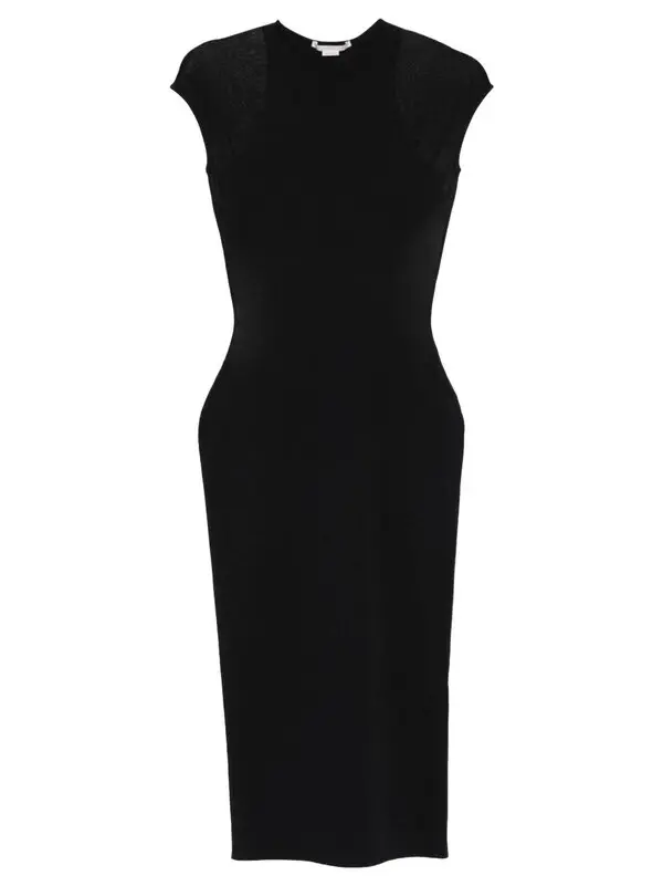 Stella McCartney Miracle Midi Dress - Black