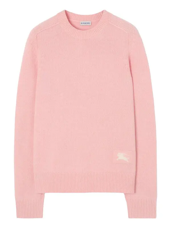 Burberry Cashmere Crew-neck Sweater - Pink