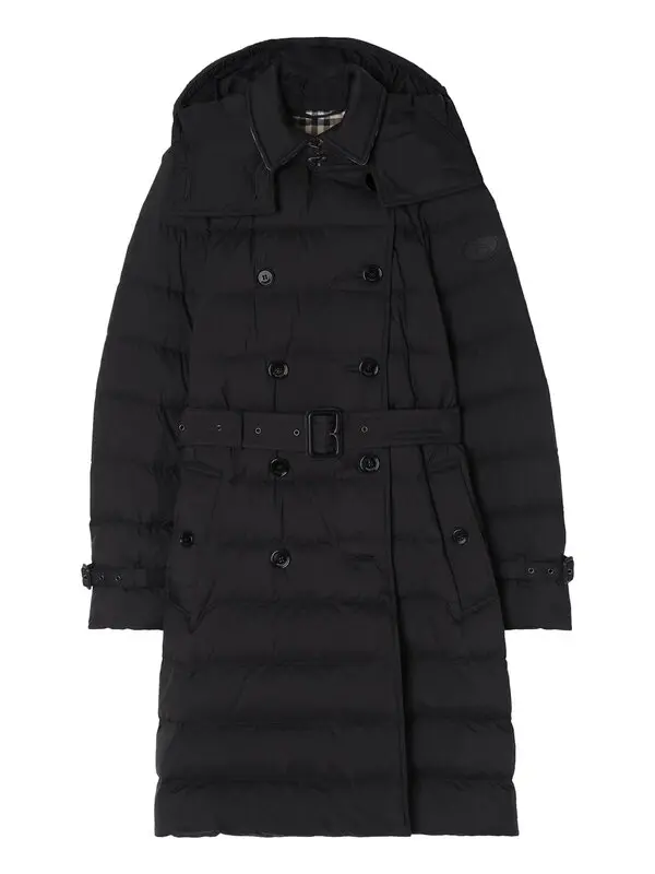 Burberry Down Puffer Coat - Black