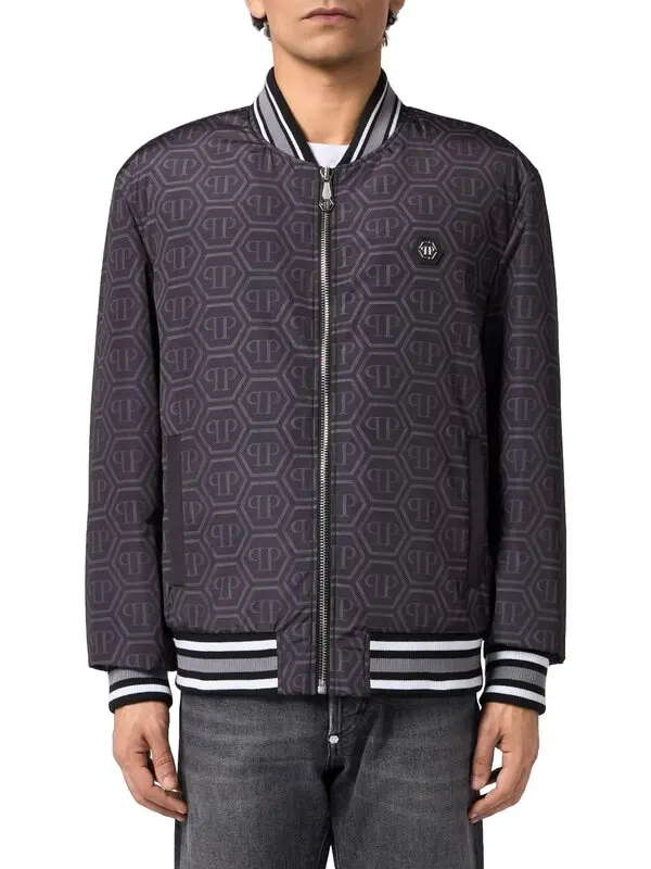 Philipp Plein Bomber Jacket - Black