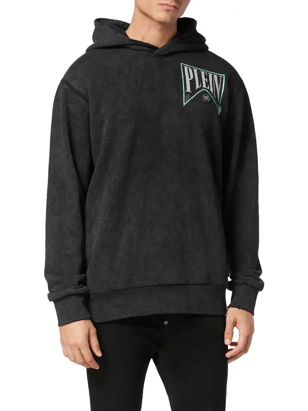Philipp Plein Graphic Hoodie - Black