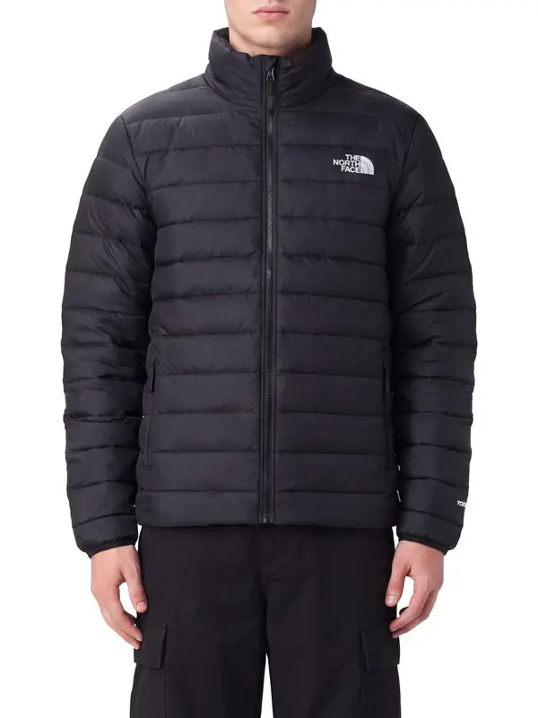 The North Face Quilted Jacket With Stand Collar And Zip-up Closure - Black