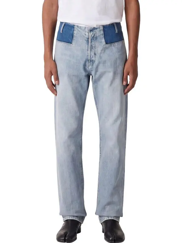MAISON MARGIELA Straight Leg Jeans - Black