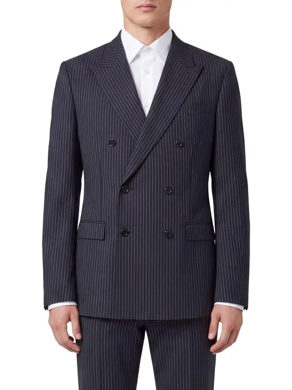 Dolce & Gabbana Double Breasted Jacket - Striped