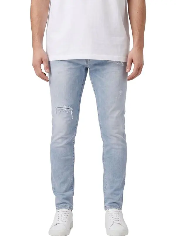 Dsquared2 Distressed Light Wash Jeans - Denim