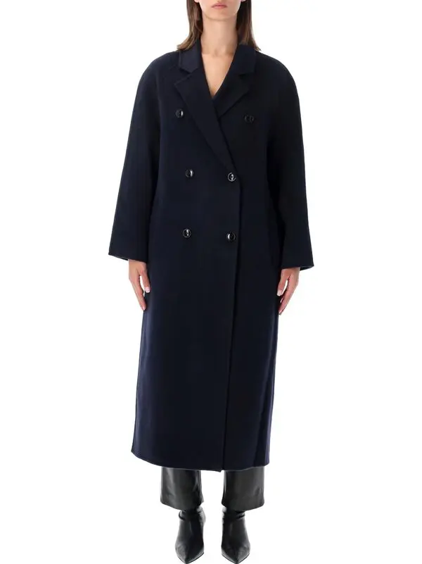 Loulou De Saison Double-breasted Coat - Navy