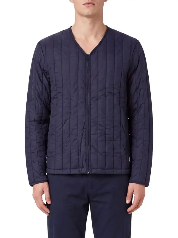 Rains Quilted Jacket - Black