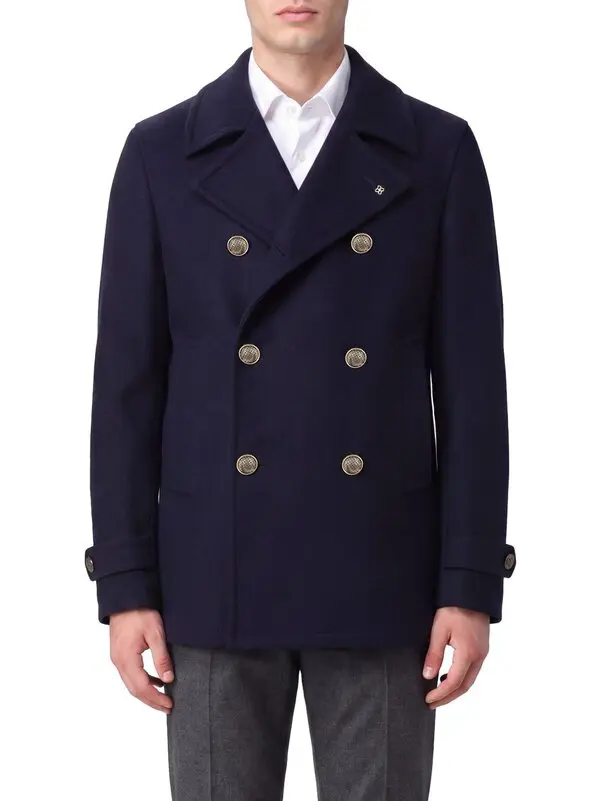 Tagliatore Double Breasted Jacket - Blue