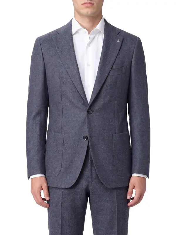 Tagliatore Single-breasted Blazer - Grey