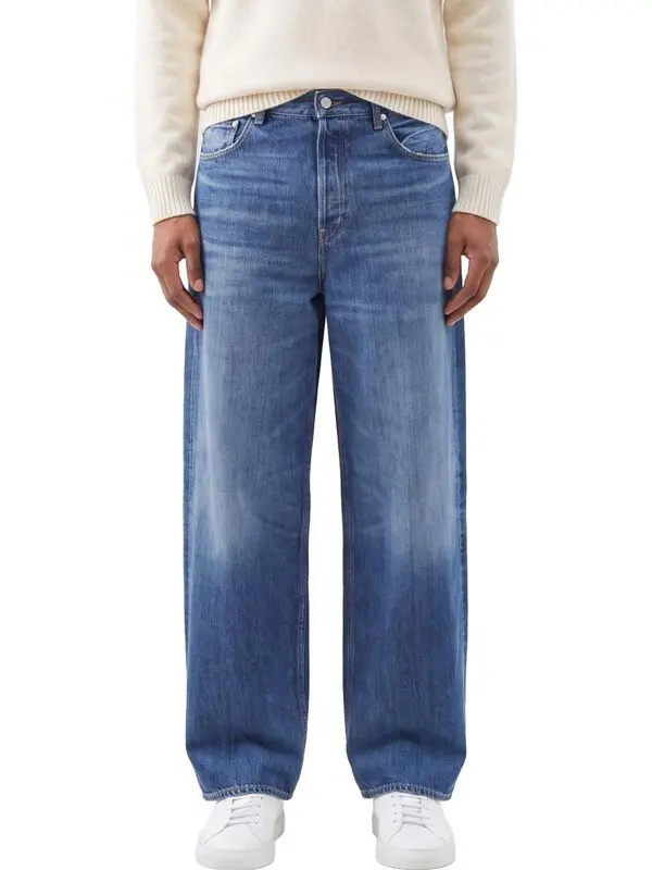 HAIKURE Wide Leg Jeans - Blue
