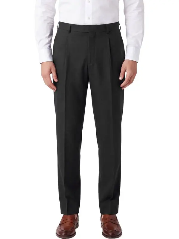 LARDINI Tailored Trousers - Black