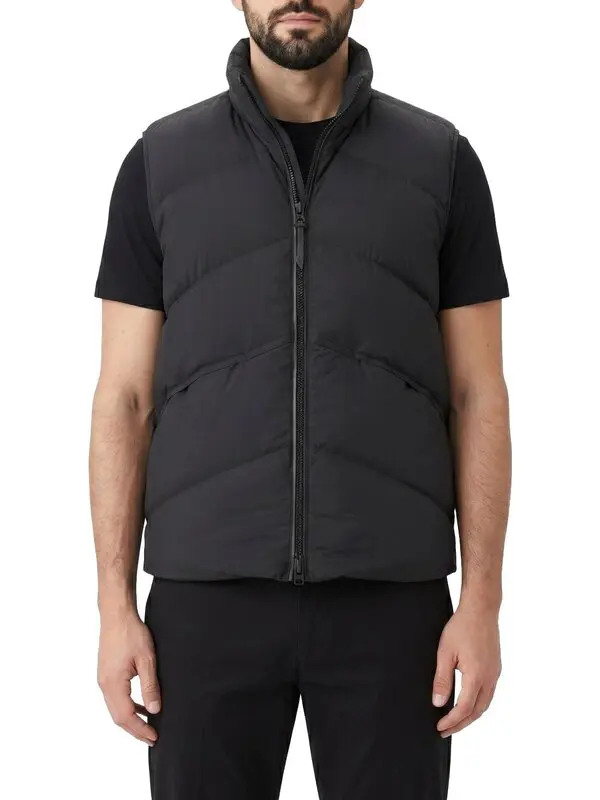 TOM FORD Quilted Down Vest - Black