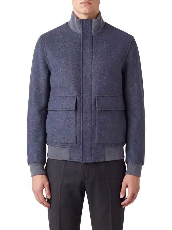Brunello Cucinelli Bomber Jacket - White