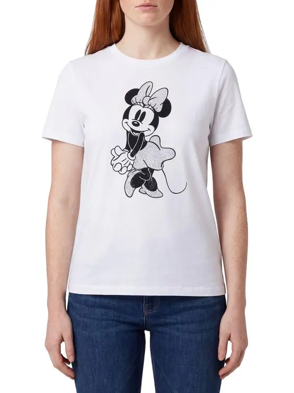 Liu Jo Minnie Mouse T-shirt - White