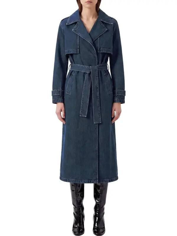 Liu Jo Trench Coat - Blue