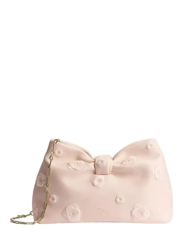Dior Embroidered Lambskin Bag - No