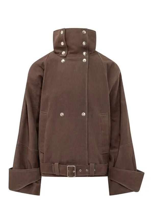 IRO PARIS Melior Jacket - Coffee Bean