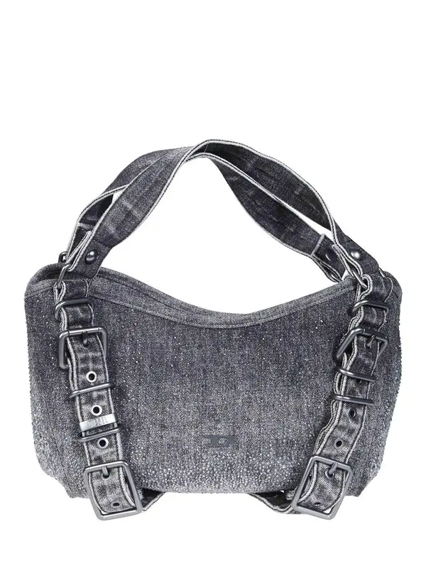 DIESEL® D-one Top Handle Mini Bag - Nero