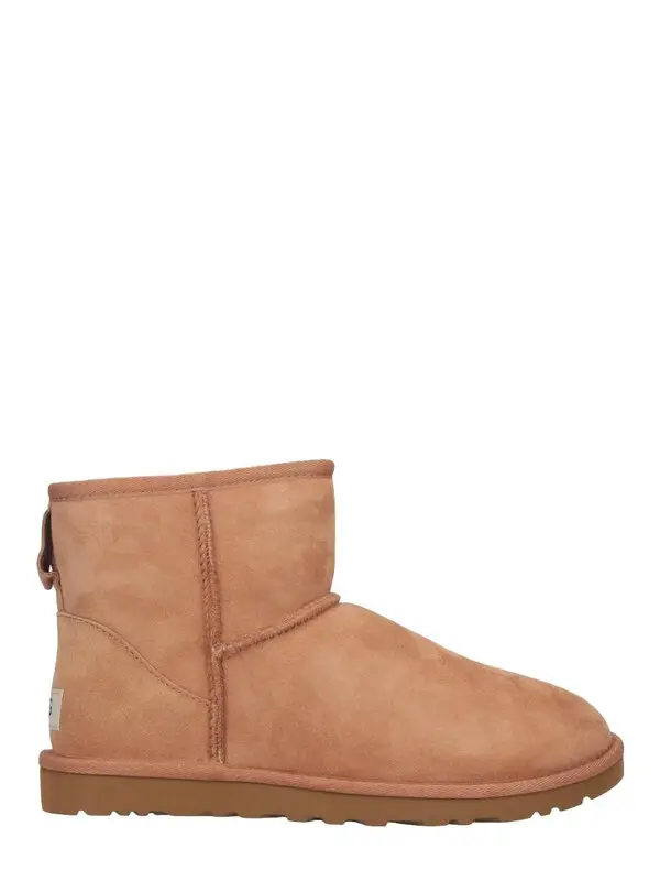 UGG Suede Ankle Boots - Brown