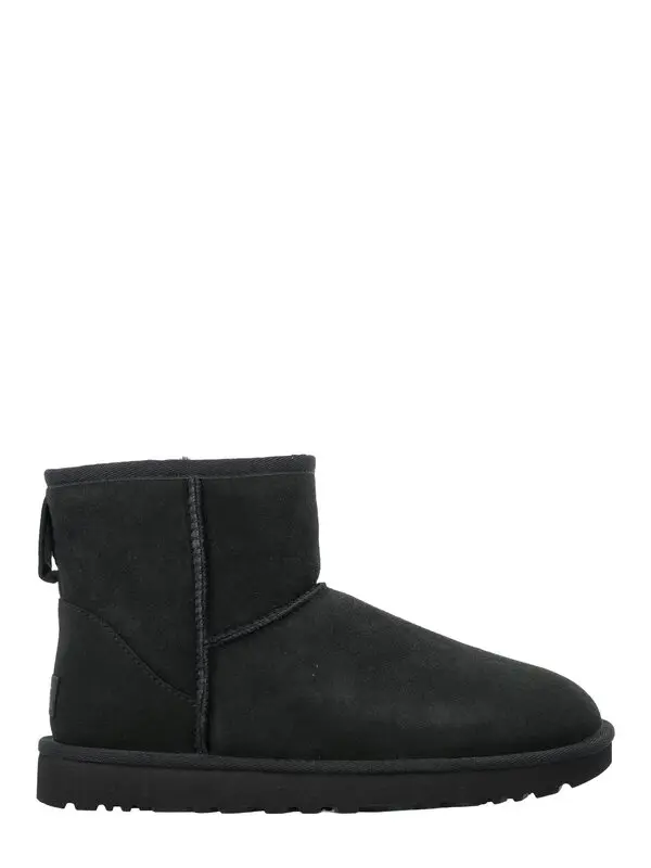 UGG Classic Mini Ii Sheepskin-lined Suede Boots - Nero