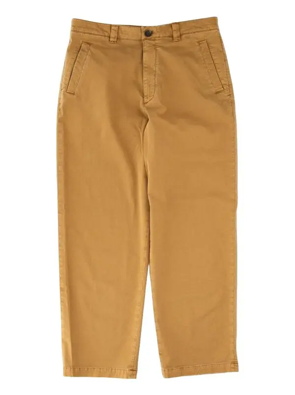 Paul Smith Organic Cotton Stretch Tailored Trousers - Brown