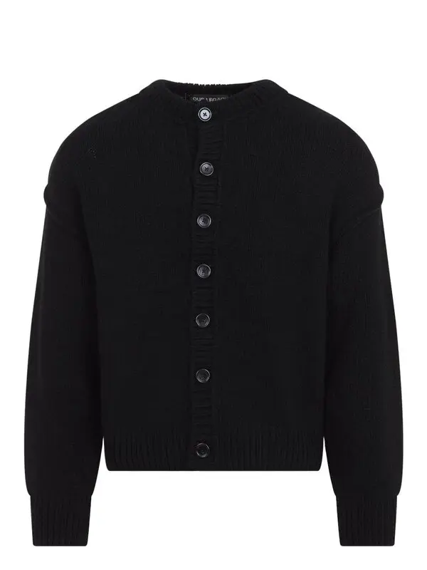Our Legacy Pitch Cardigan Sweater - Black
