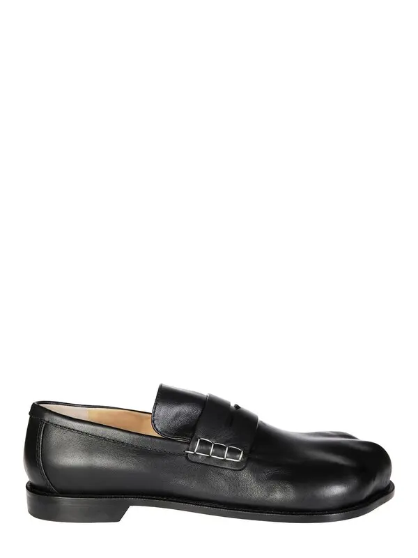 JW Anderson Paw Detail Moccasin Loafer - Nero