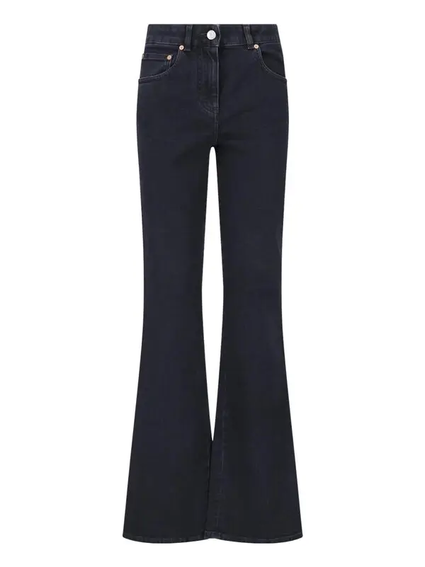 Balmain High-rise Flared Jeans - Black