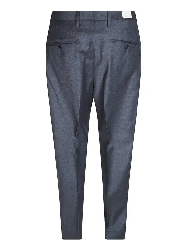 BRIGLIA Relaxed Fit Trousers - Grigio