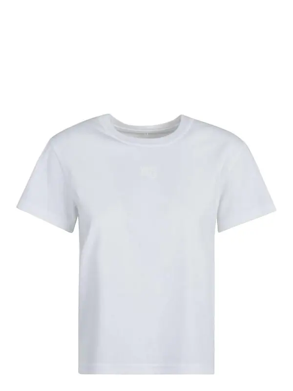 Alexander Wang Essential Shrunk T-shirt - White