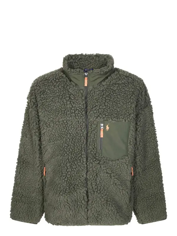 Polo Ralph Lauren Full-zip Knit Pullover - Verde