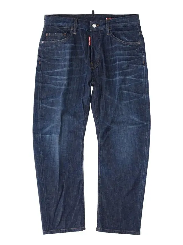 Dsquared2 Signature Logo Jeans - Blue