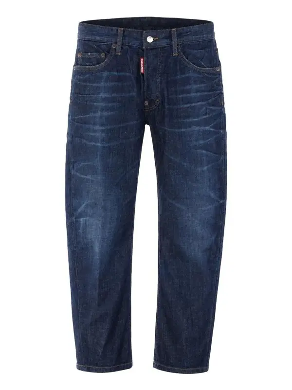 Dsquared2 Signature Logo Jeans - Blue