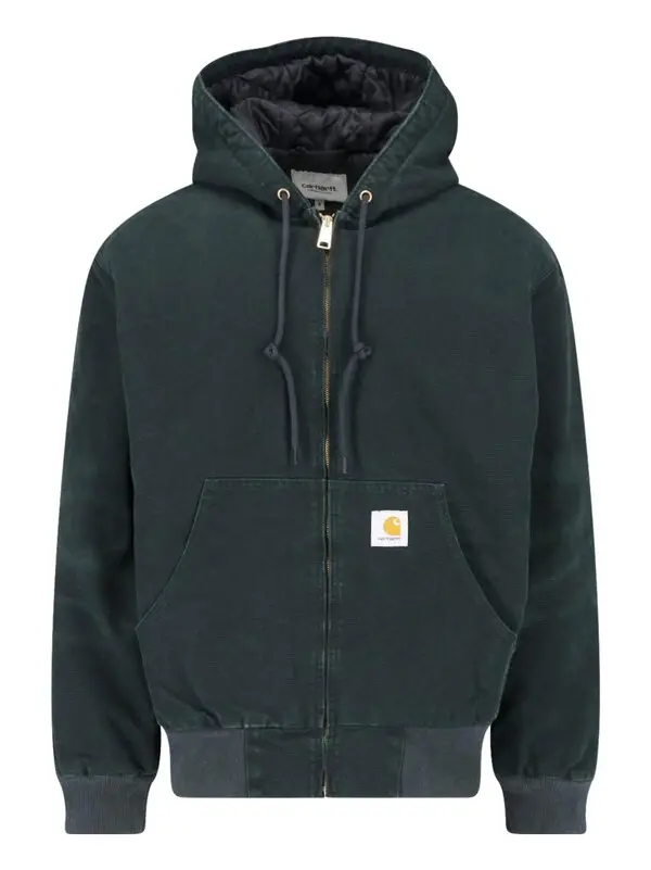 Carhartt Work In Progress Hooded Jacket - Green