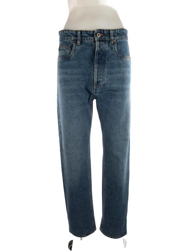 Miu Miu Straight Leg Jeans - Multicolor