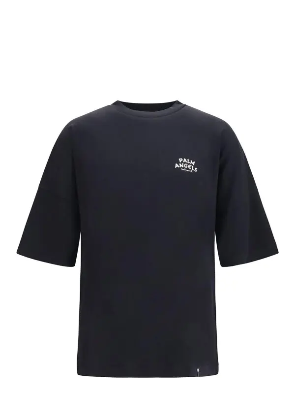 Palm Angels Palm Drift Back Over T-shirt - Black