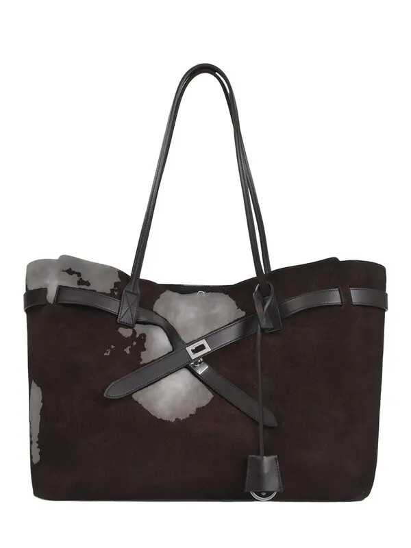 Balenciaga Bel Air Tote L Shoulder Bag - Brown