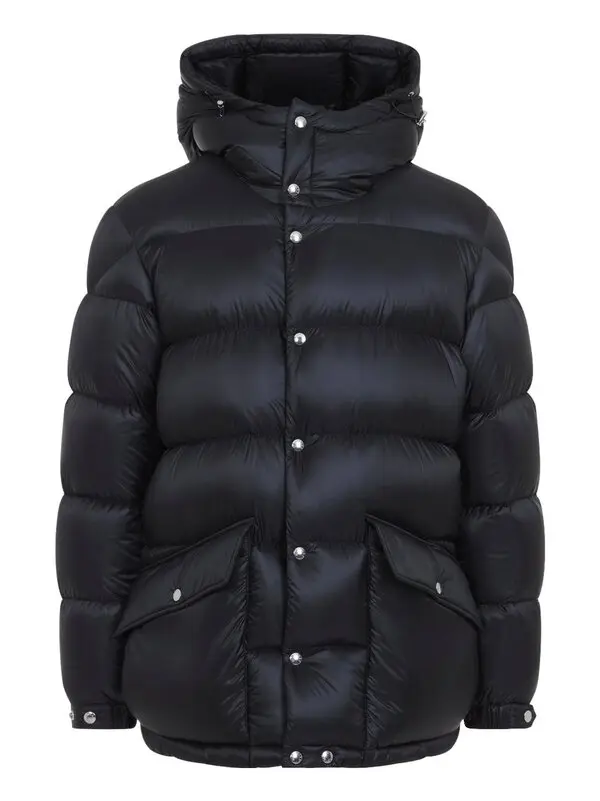 Moncler Orelith Short Parka With Down Padding - Black
