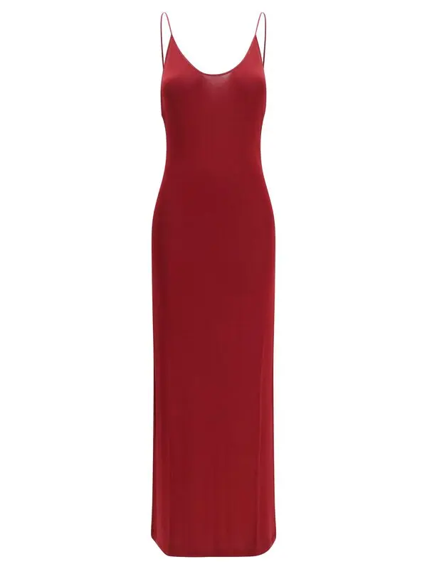 Saint Laurent Backless Knit Dress - Multicolor