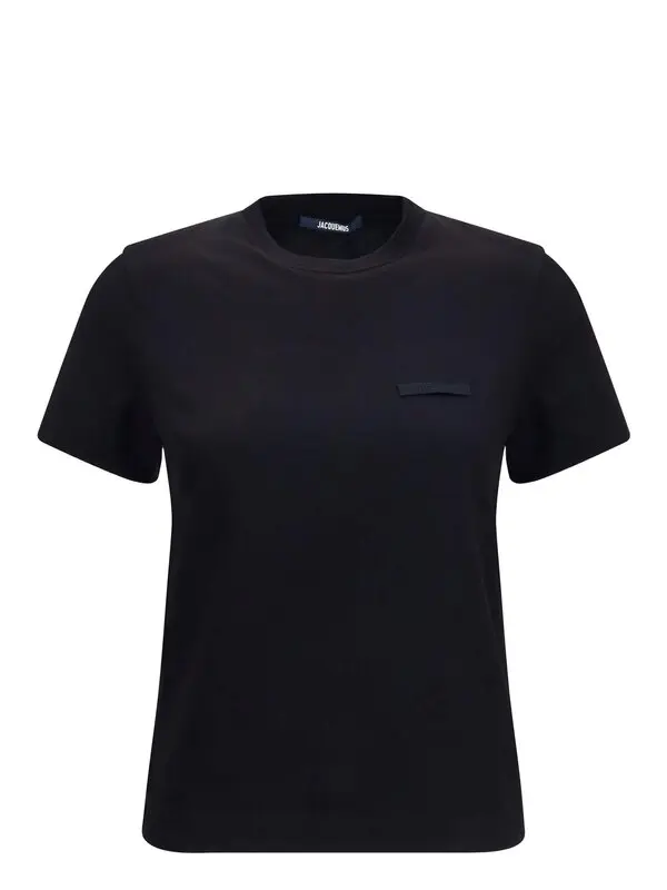 Jacquemus Logoed T-shirt - Black