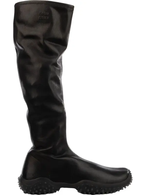 Miu Miu Over-the-knee Boots - Multicolor