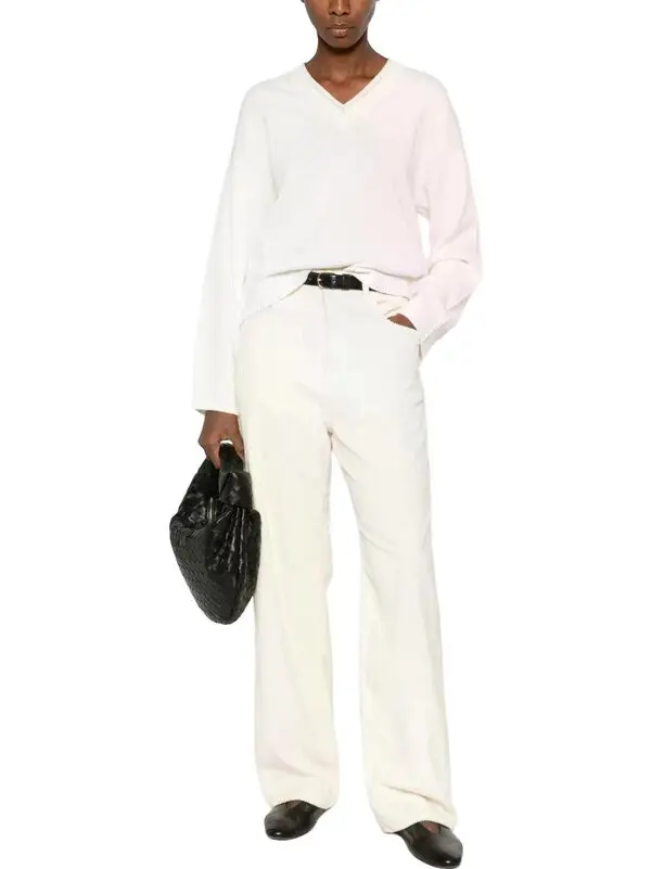 Fabiana Filippi V-neck Sweater - Neutrals