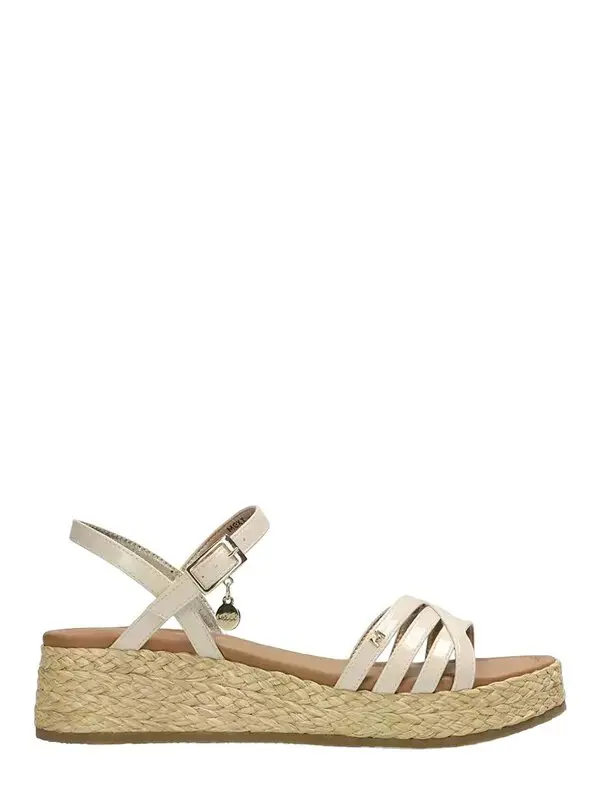 MEXX Platform Buckled Sandals - Neutrals