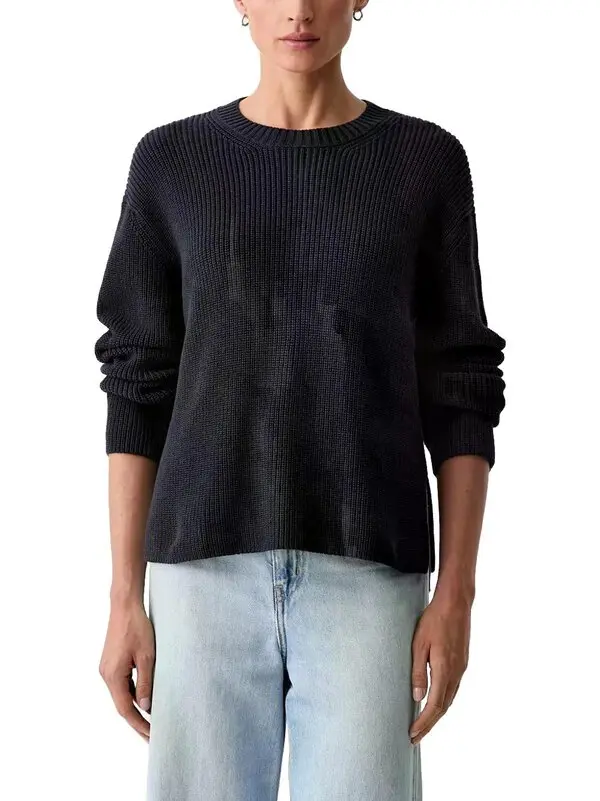Marc O'polo Ribbed Knit Sweater - Blue