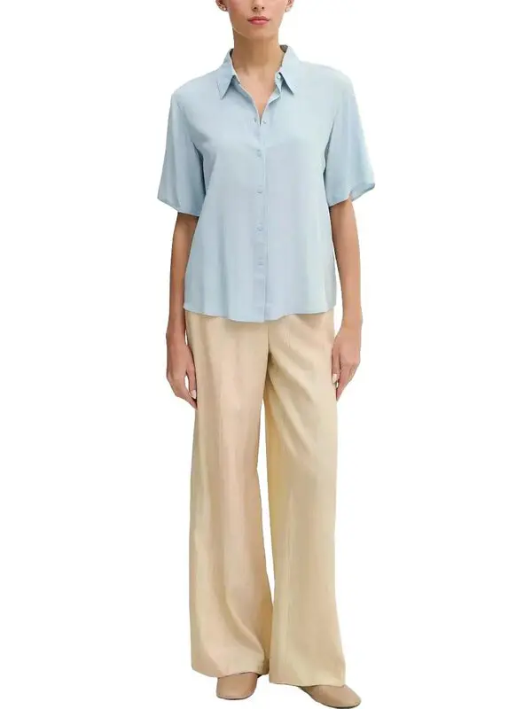 BENETTON Short Sleeve Shirt - Blue