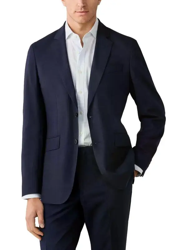HACKETT  Single-breasted Blazer - Blue