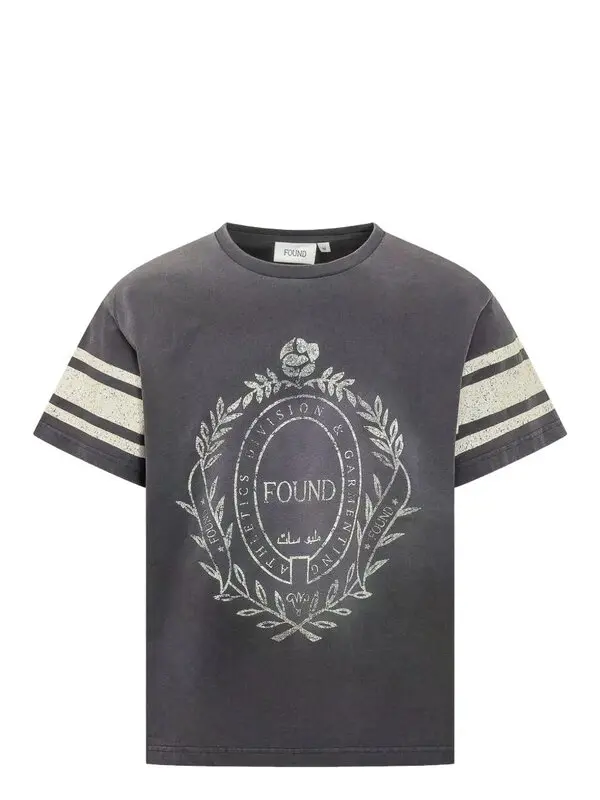 FOUND Collegiate Crest T-shirt - Blue