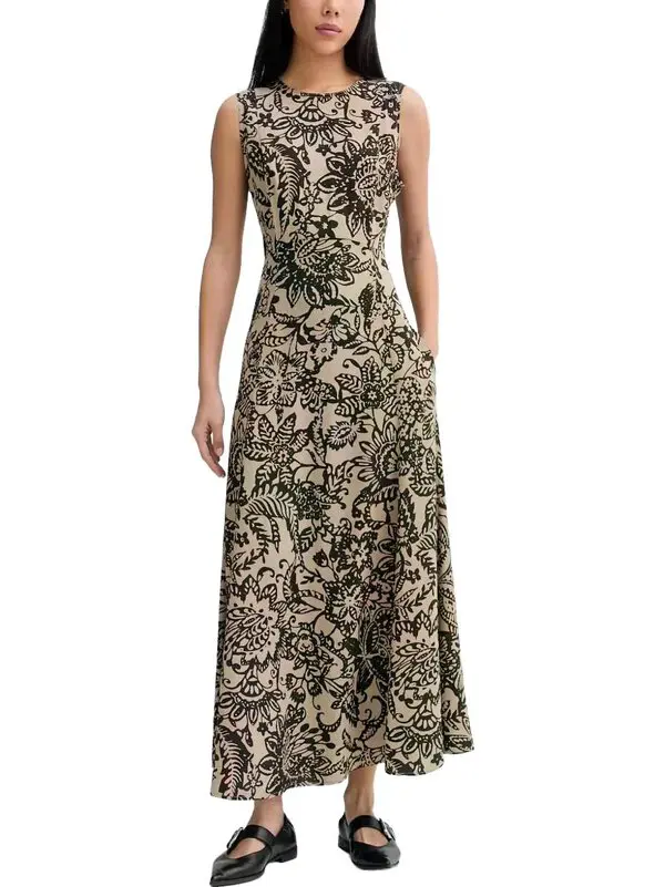 Marc O'polo Sleeveless Maxi Dress - Neutrals
