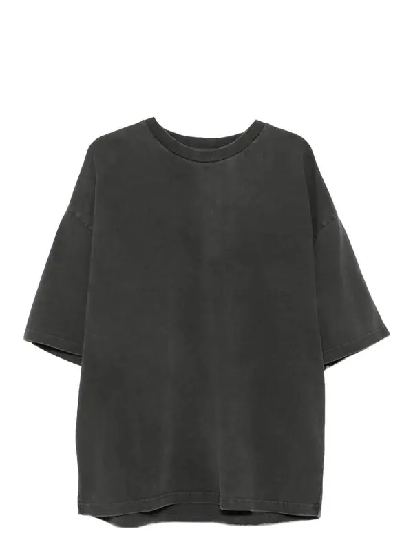 ENTIRE STUDIOS Oversized Faded Effect T-shirt - Black