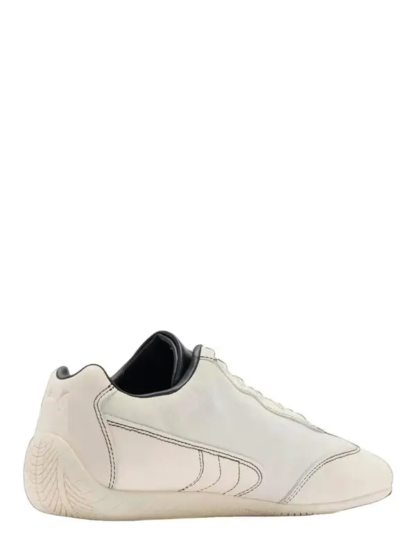 PUMA Speedcat Suede Panneled Sneakers - Neutrals